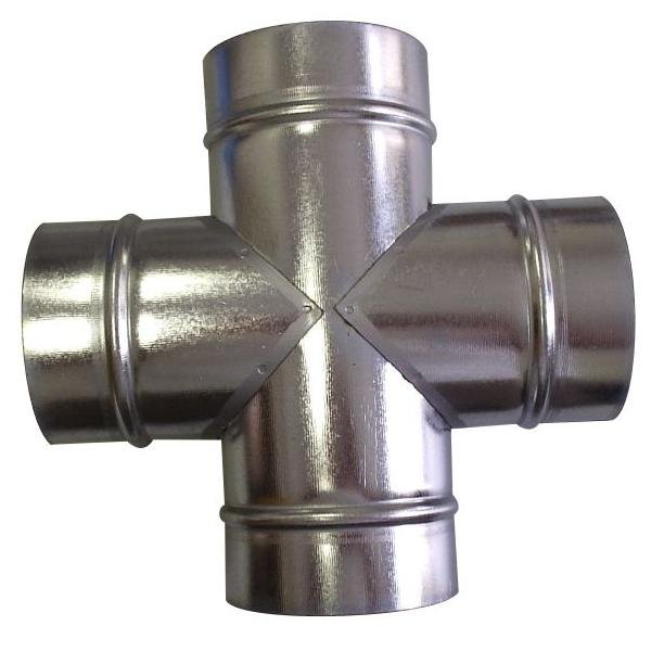 OBD 90° 100/080 cross branch pipe | Electrodesign