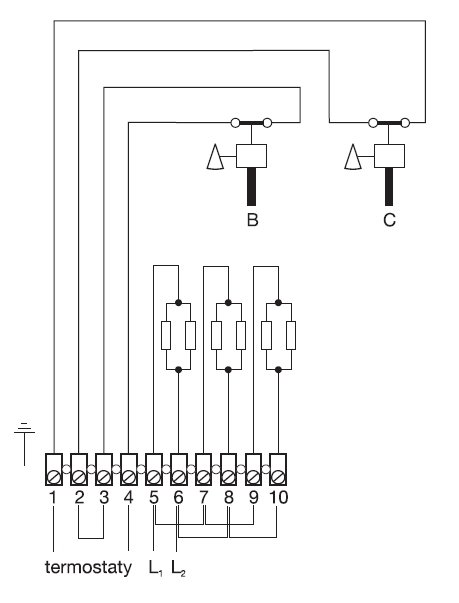 MBE 200/5,0 elektrický ohřívač#N# | Elektrodesign