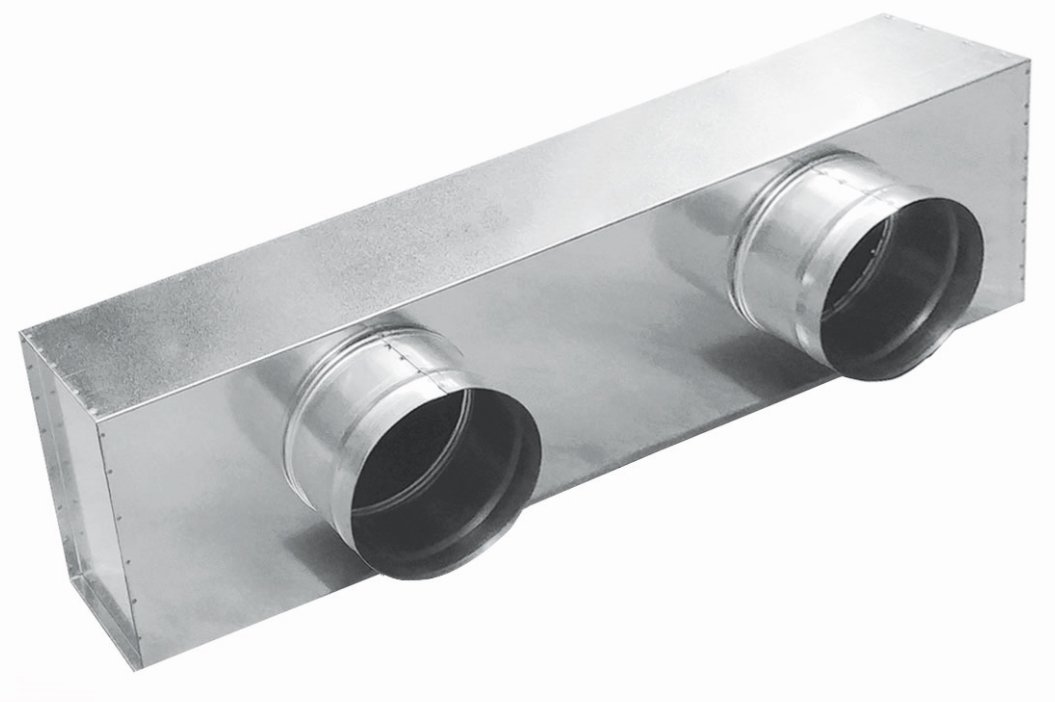 PBL-R 2-1500 2 plenum box | Electrodesign