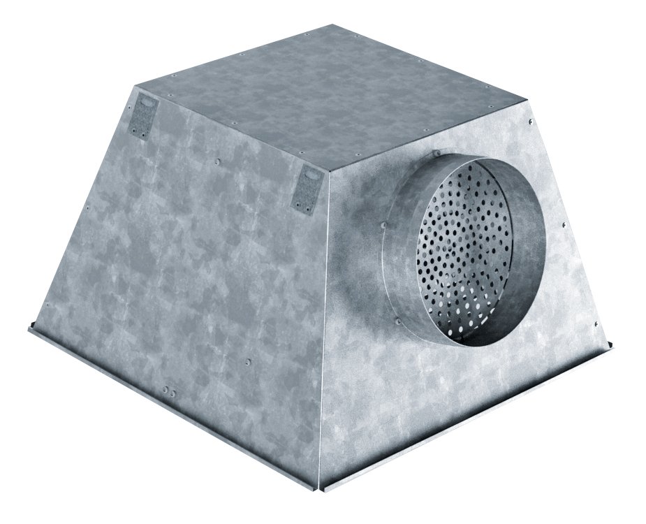 PQZ-V-EKO 300 RE odvodní plenum box vertikální | Elektrodesign